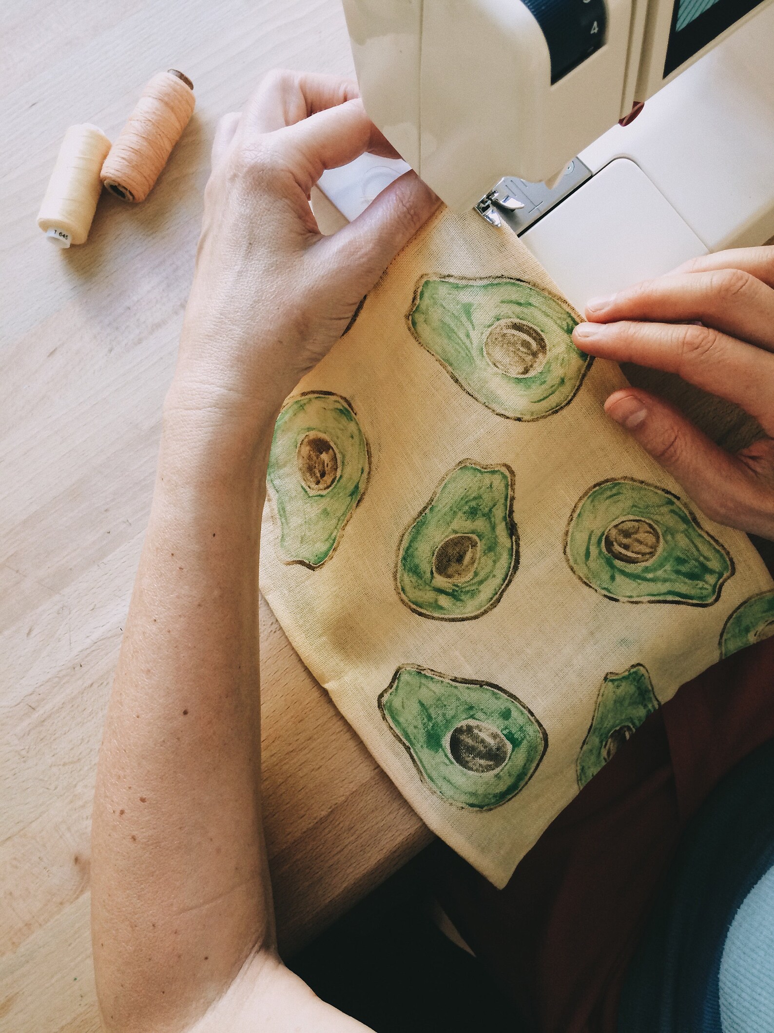 Reusable Avocado Print Produce Bag - Recycling Eco Sustainable Shopping ...