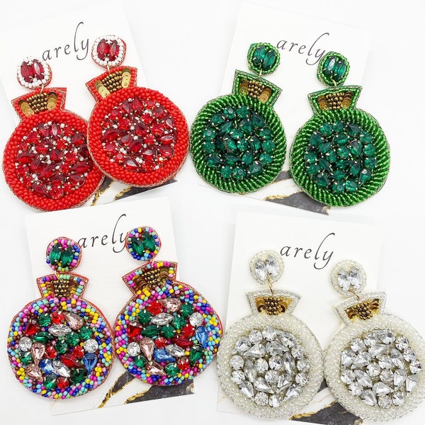 Ornament Earrings - Etsy