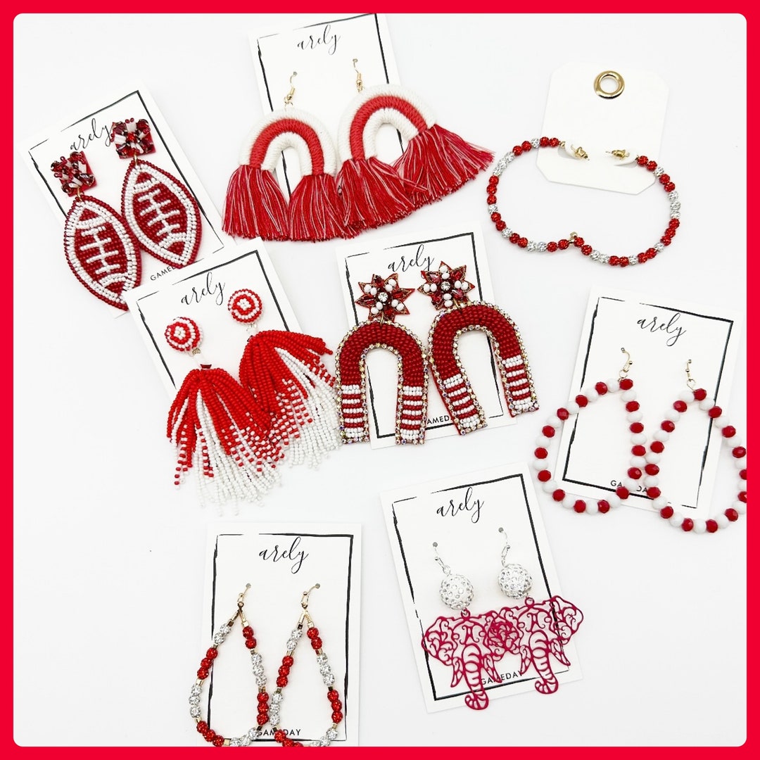 Red and White Gameday, Dark Red Gameday, Crimson Gameday, Crimson Red ...