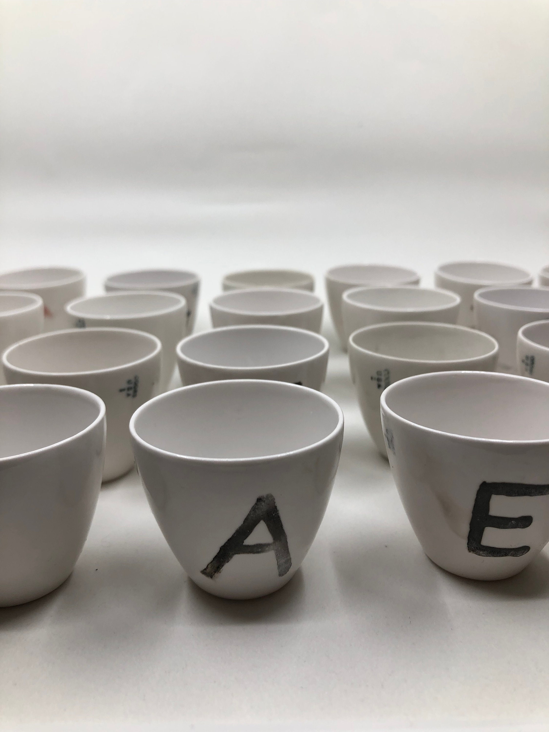 Vintage Set Coors Porcelain Crucibles and Evaporating Dish - Etsy