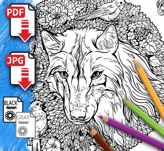 43 Printable Adult Coloring Pages (PDF Downloads), 46% OFF