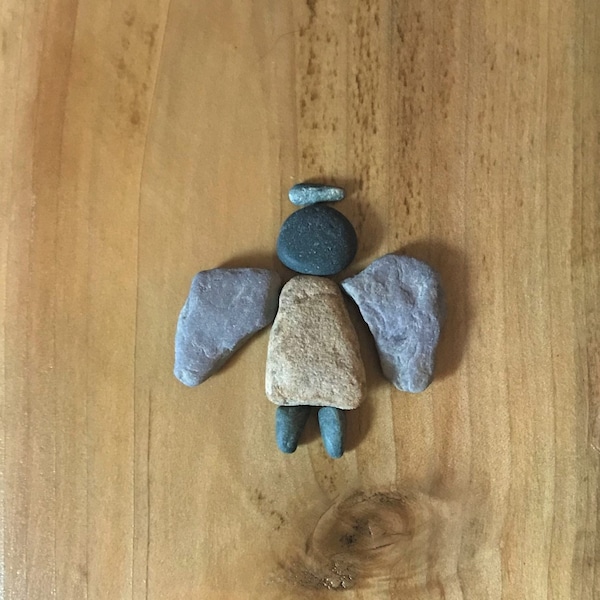 Angel Pebble Art - Etsy