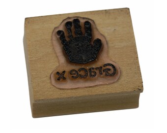 Footprint stamp | Etsy