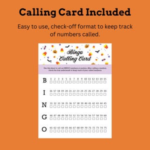 Printable Halloween Bingo Cards Set of 100 | Digital Download Bingo ...