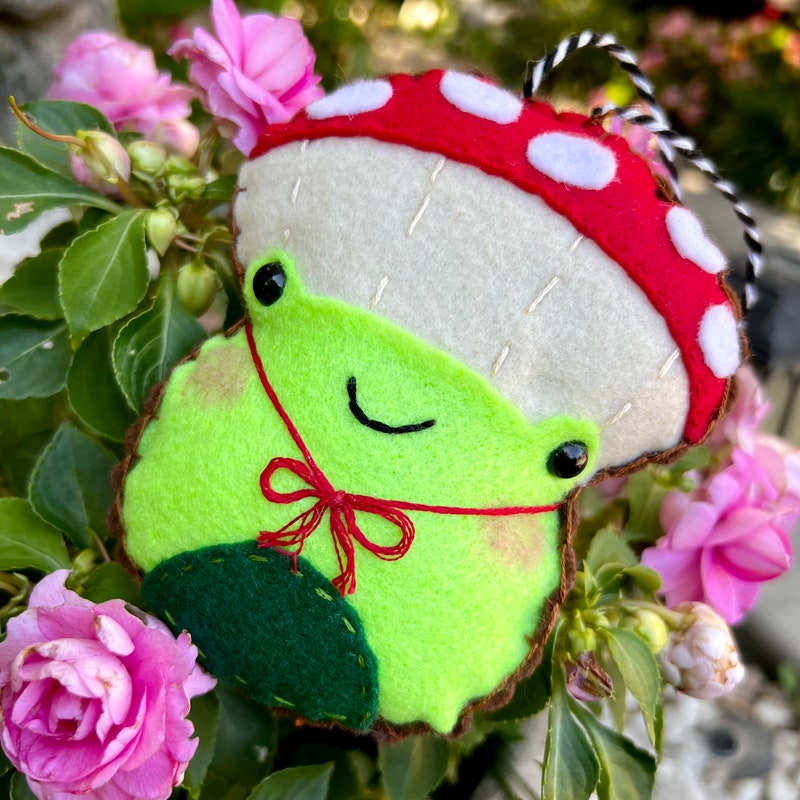 Frog Plush - Etsy