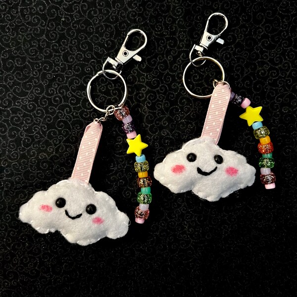 Felt Keychain - Etsy