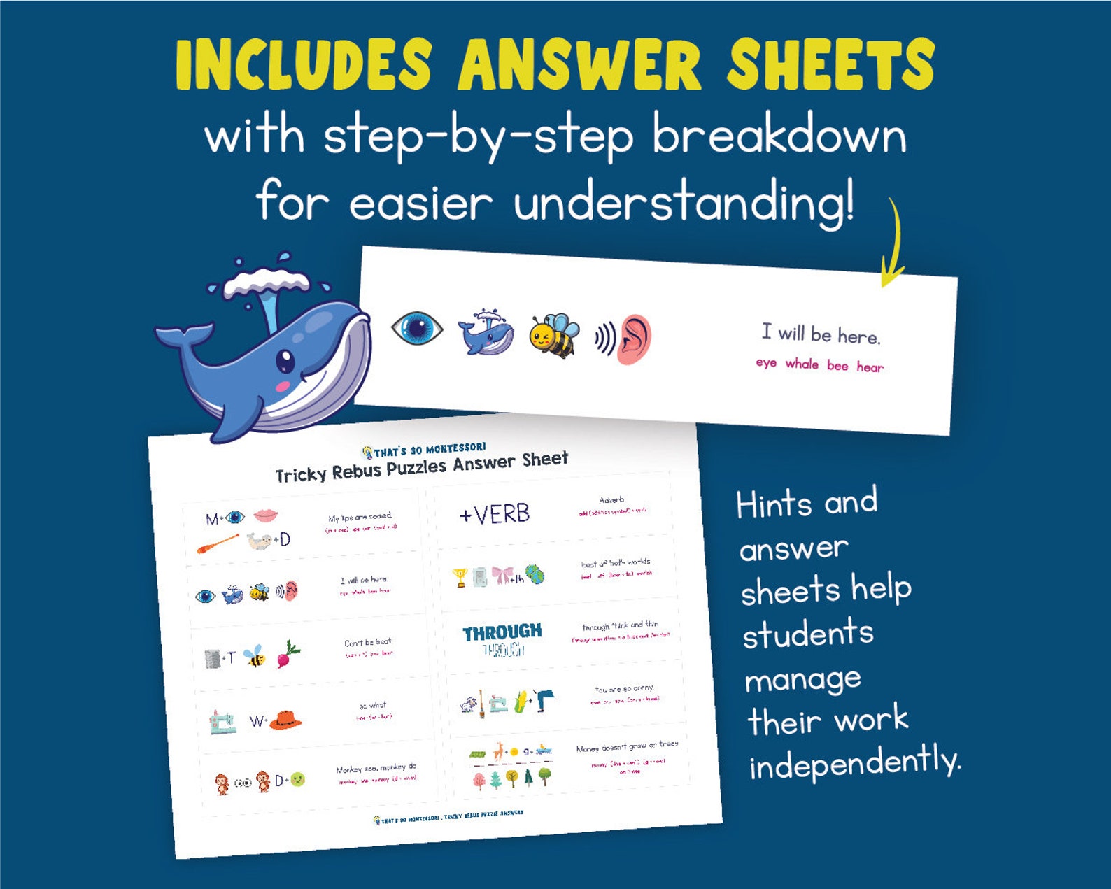 Rebus Puzzles | Tricky Brain Teasers | Hard Word Game - Etsy