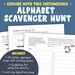 Alphabet Scavenger Hunt Printable for Kids Indoor and Outdoor ...