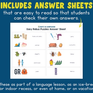 40 Rebus Puzzles With Answers Brain Teasers Printable Picture Puzzles ...