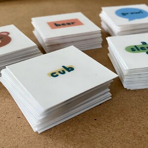 Animal Memory Match Game With Collective Nouns, Baby Names, and Sounds ...