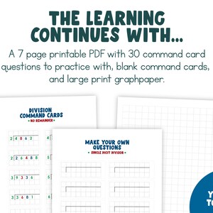 Montessori Digital Division Lesson Racks and Tubes Single Digit Board ...