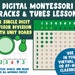 Montessori Digital Division Lesson Racks and Tubes Single Digit Board ...