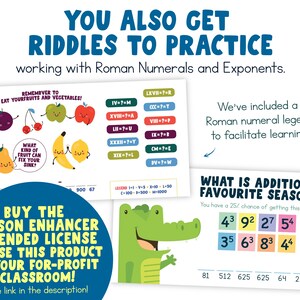 Funny Math Cryptogram Riddles | Math Fact Practice | Digital Math Fact ...