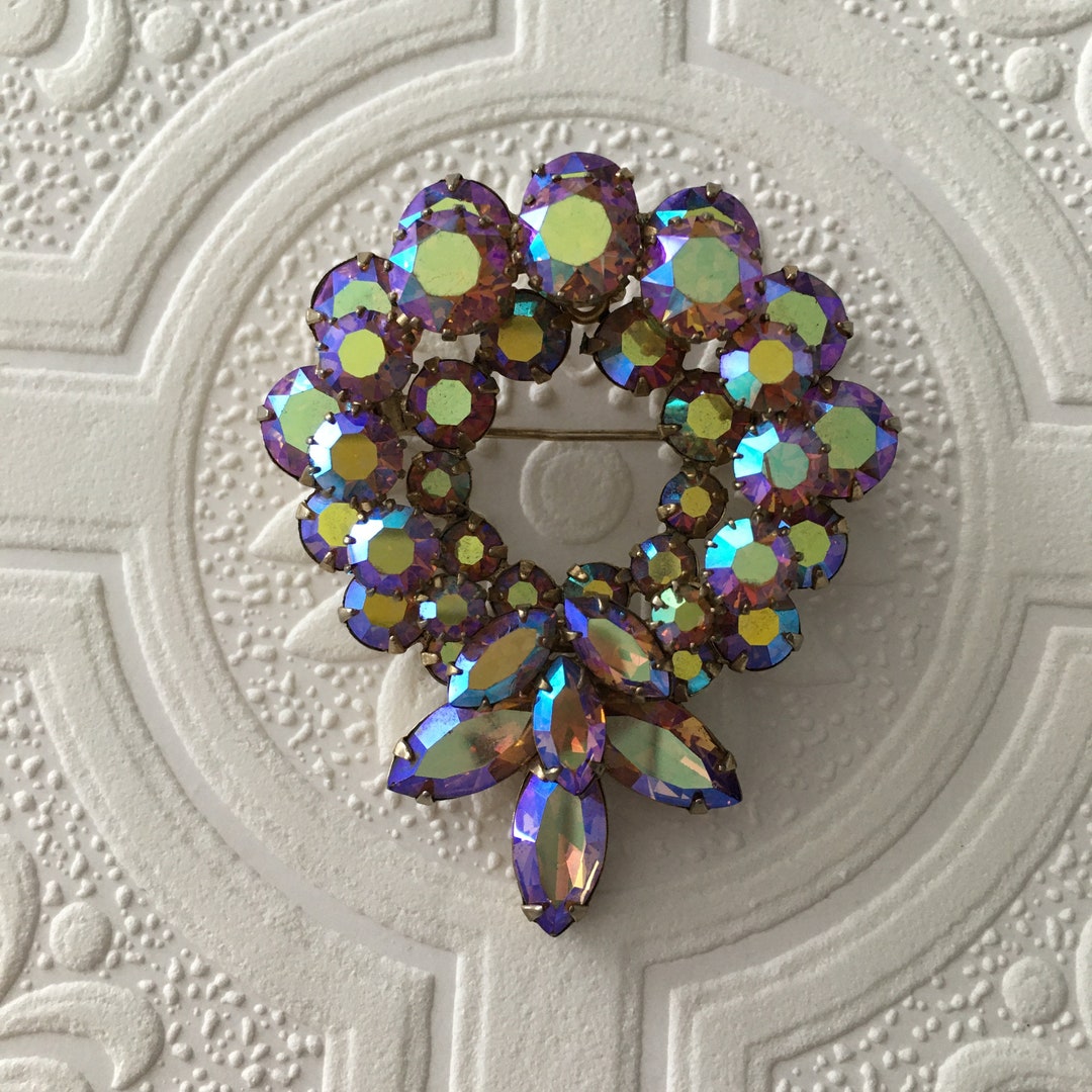 Sherman Brooch, Rare Sherman Brooch, Signed Sherman Brooch, Vintage ...