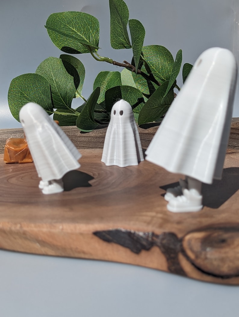 Adorable 3D Printed Sheet Ghost With Hidden Feet Halloween - Etsy