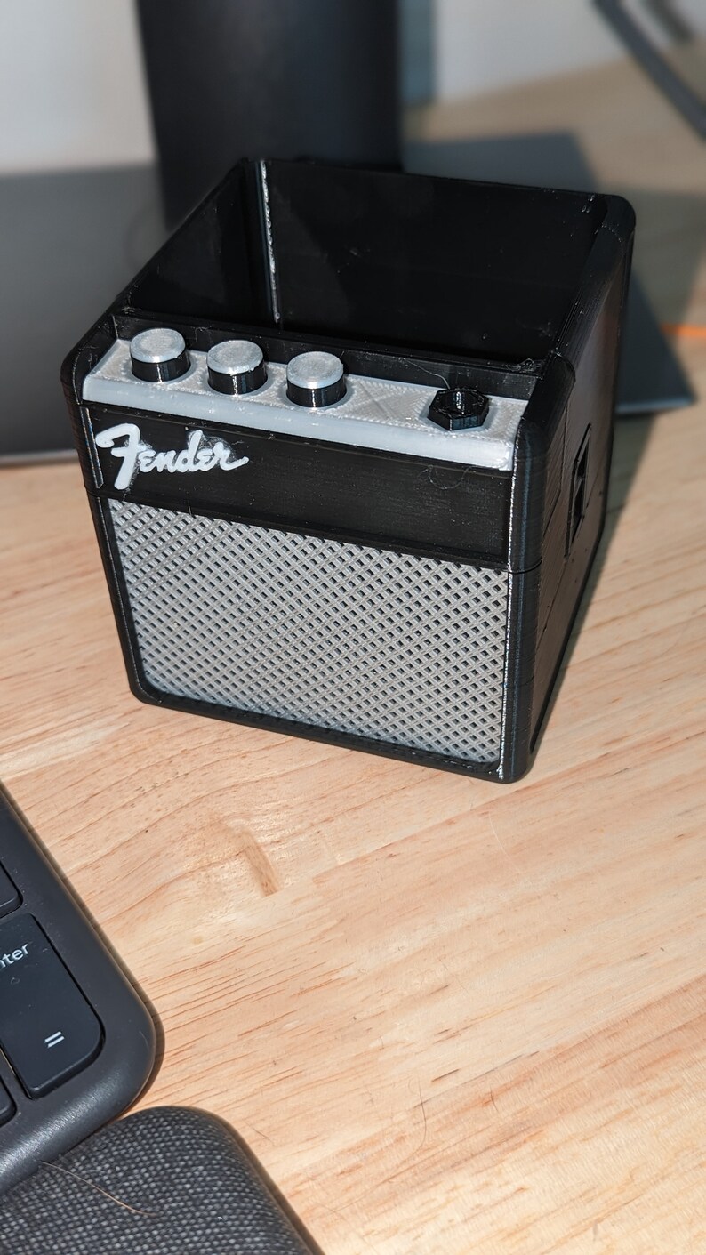 3D Printed Guitar Amplifier Pen Cup for Your Studio, Office, Shop ...