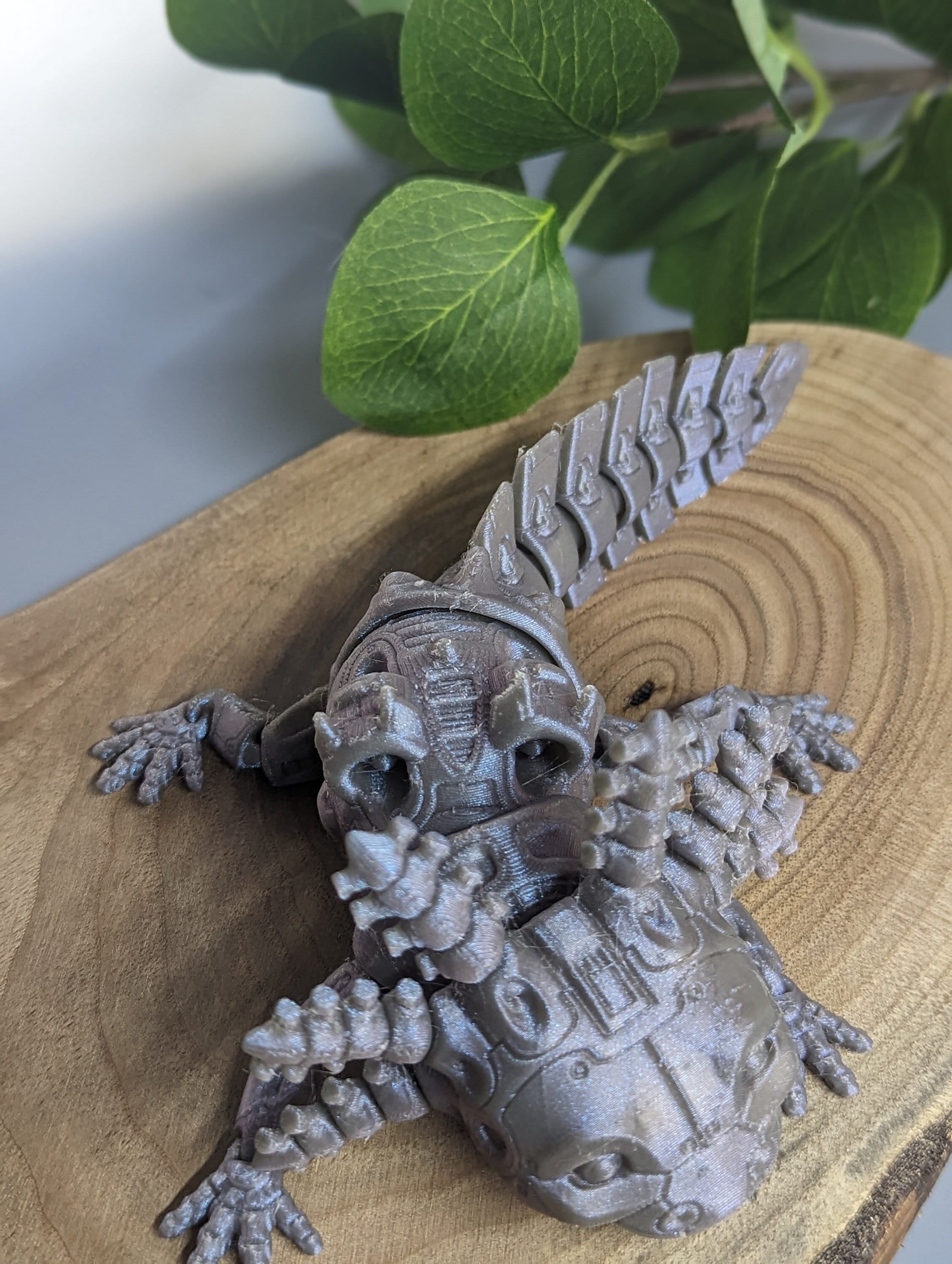 Robot Mecha Articulated Axolotl 3D Printed Toy Custom - Etsy