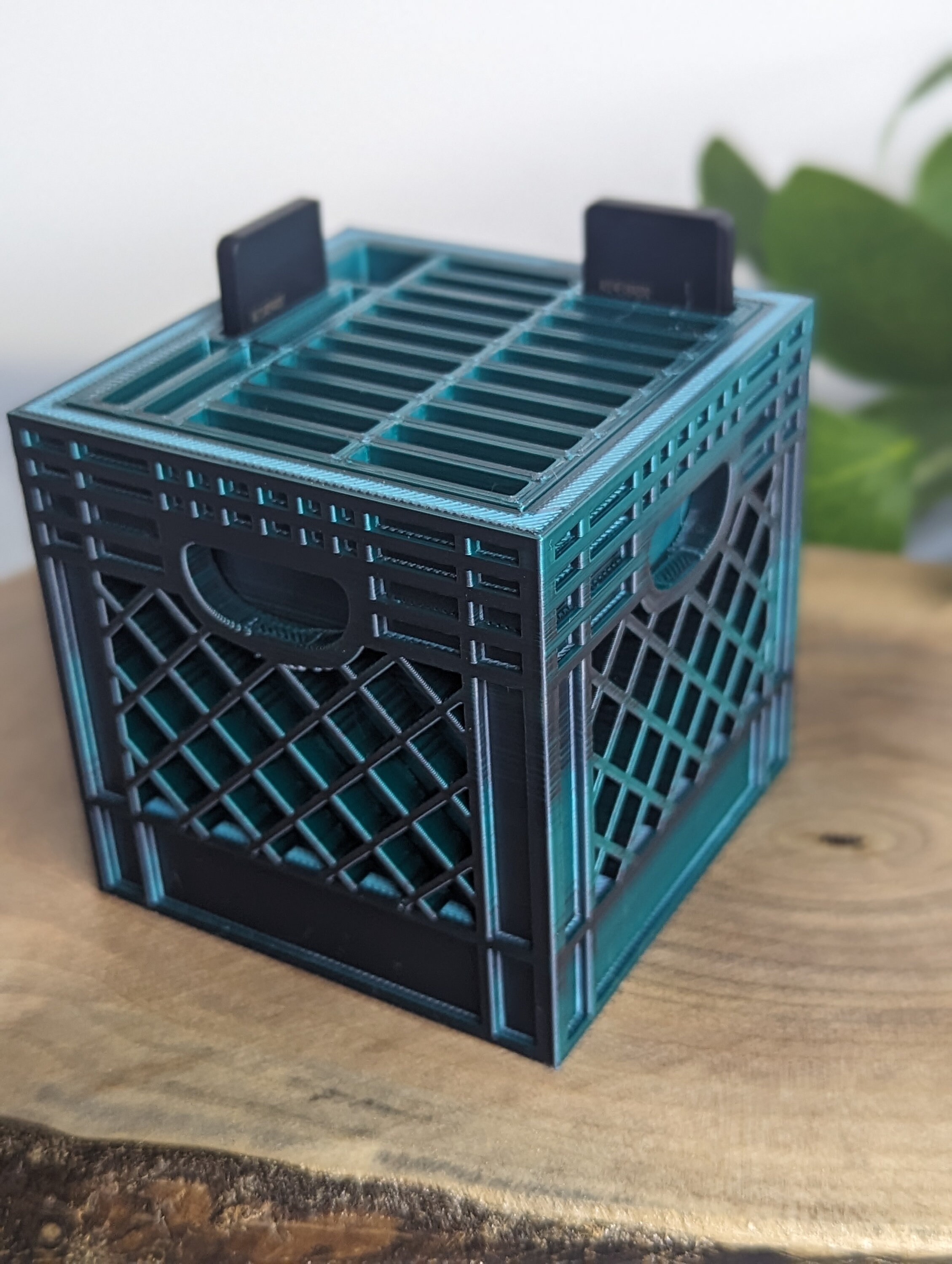 Mini Milk Crate Organizer Large Size 3D Printed Pen Holder, Office ...