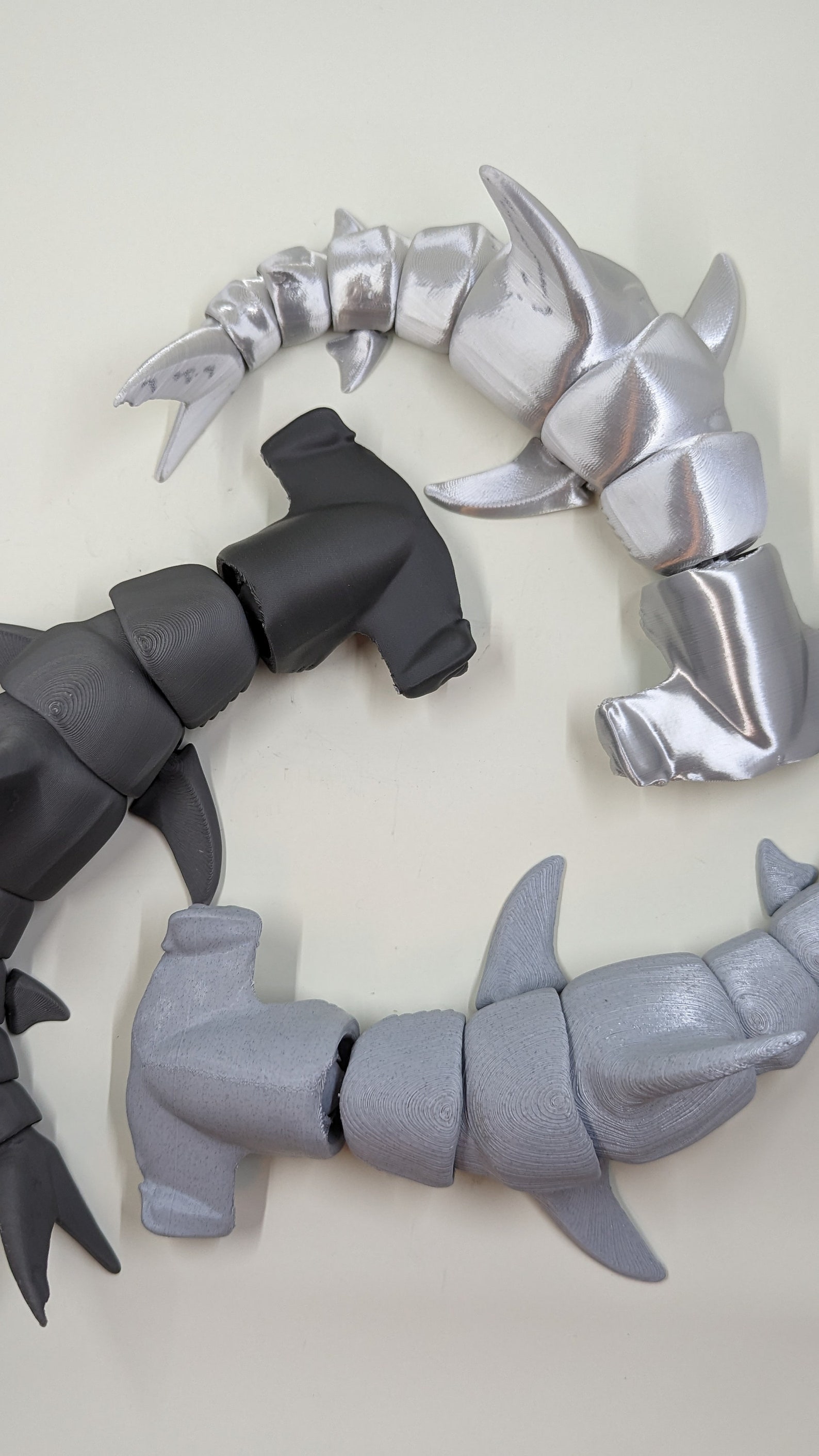 Unique 3D Printed Articulated Hammerhead Shark Toy - Interactive and ...