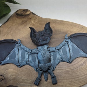 Adorable 3D Printed Articulated Bat Toy - Perfect for Bat Lovers ...