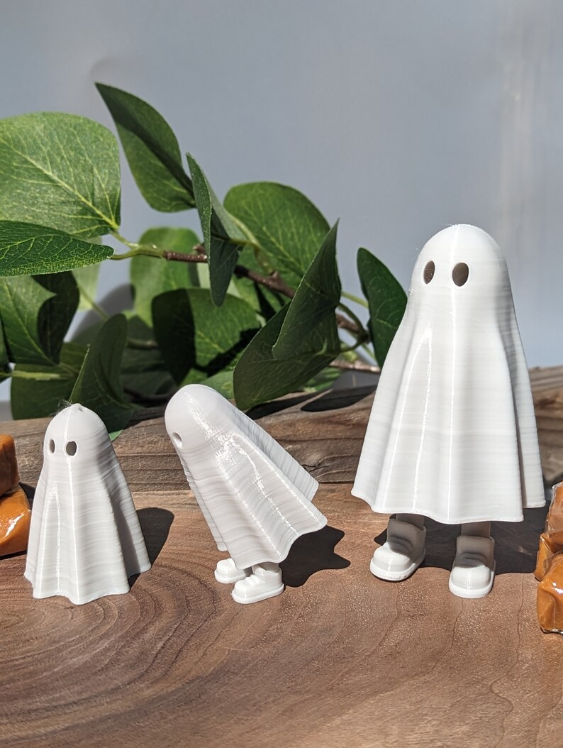 Adorable 3D Printed Sheet Ghost With Hidden Feet Halloween - Etsy