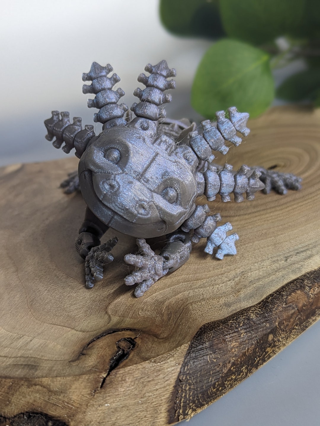 Robot Mecha Articulated Axolotl - 3D Printed Toy - Custom Colors ...
