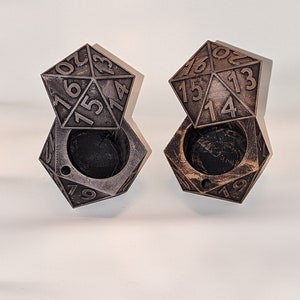D20 Dice Box | Ring Box| of Holding| +5 to Luck | Discounted Shipping ...