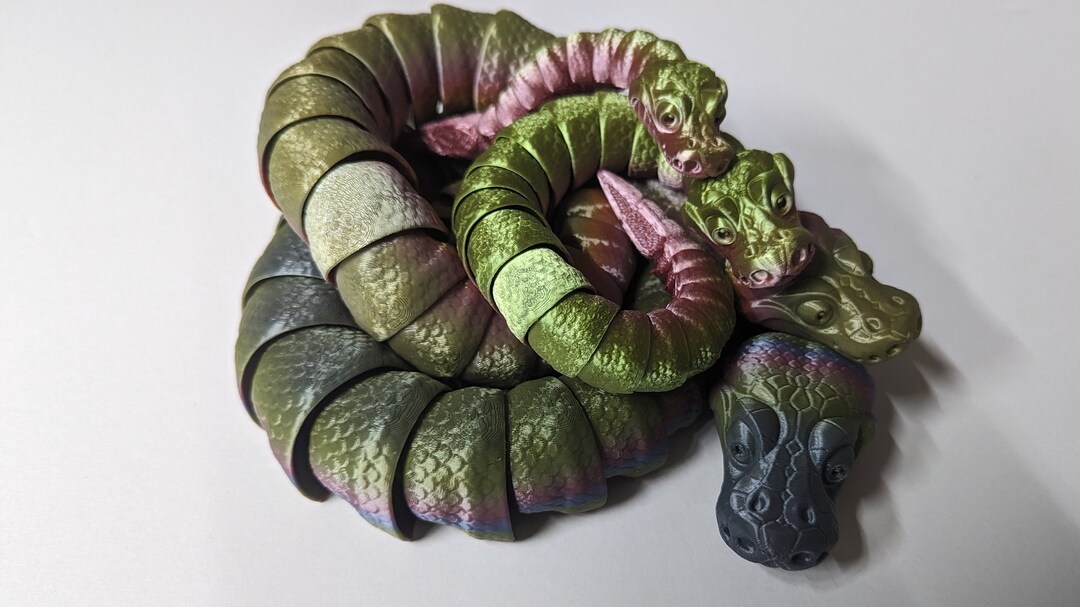 Articulated Ball Python Toy: A Unique Addition to Your Home Decor Great ...