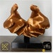 Cupped Hands Holding Sculpture - A Touch of Elegance for Any Decor ...