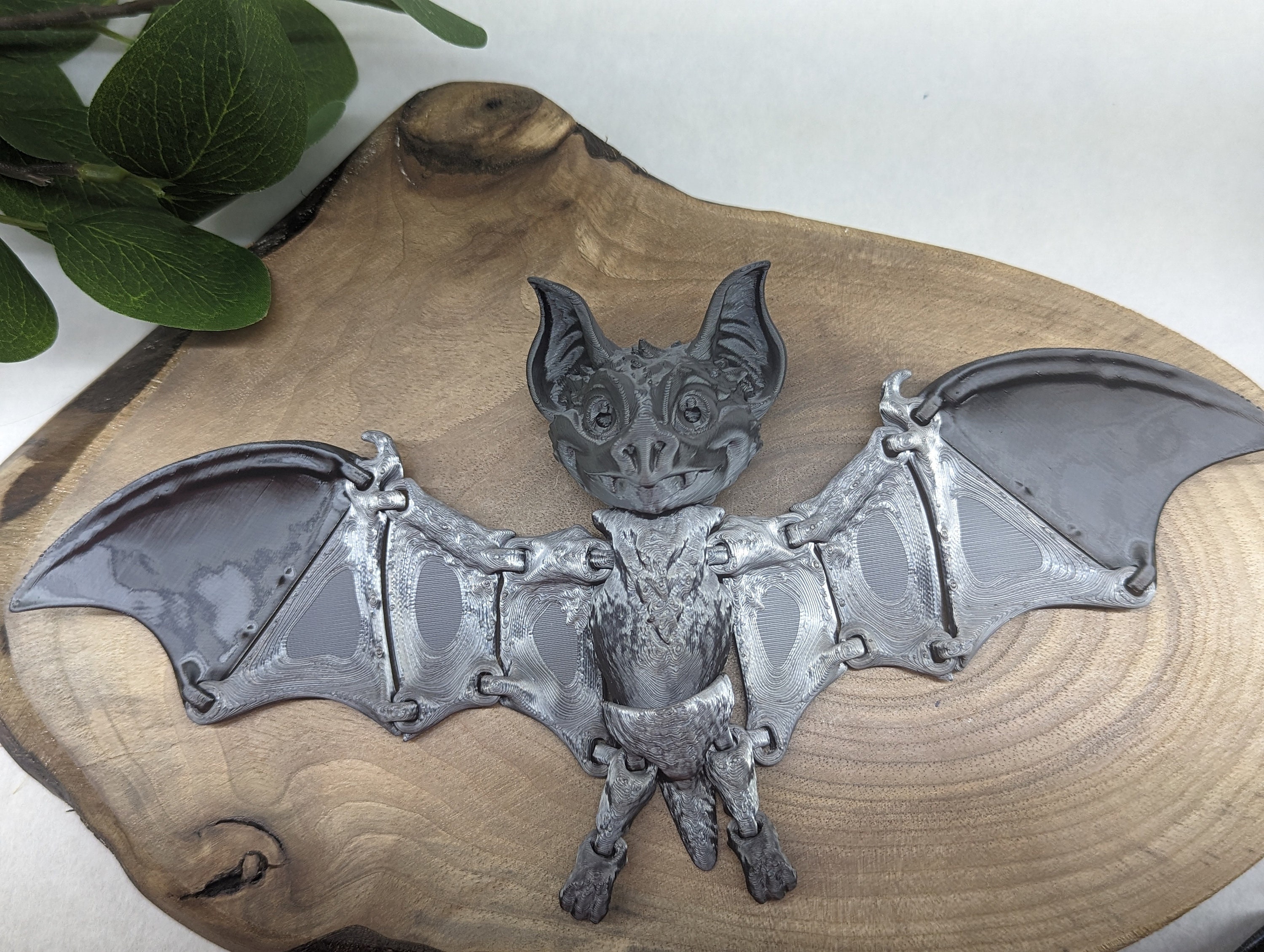 Adorable 3D Printed Articulated Bat Toy Perfect for Bat - Etsy