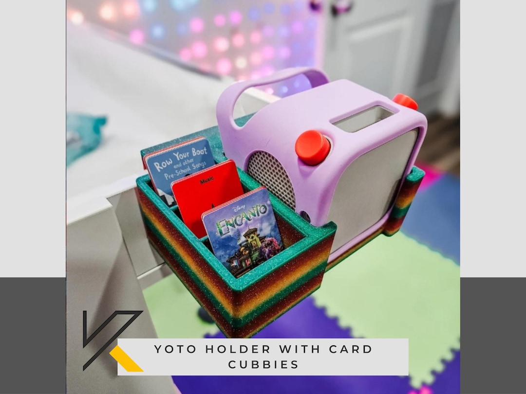 Yoto Player Holder Bed Rail - Fits Gen 2, 3, & Slim - Easy to Hang ...