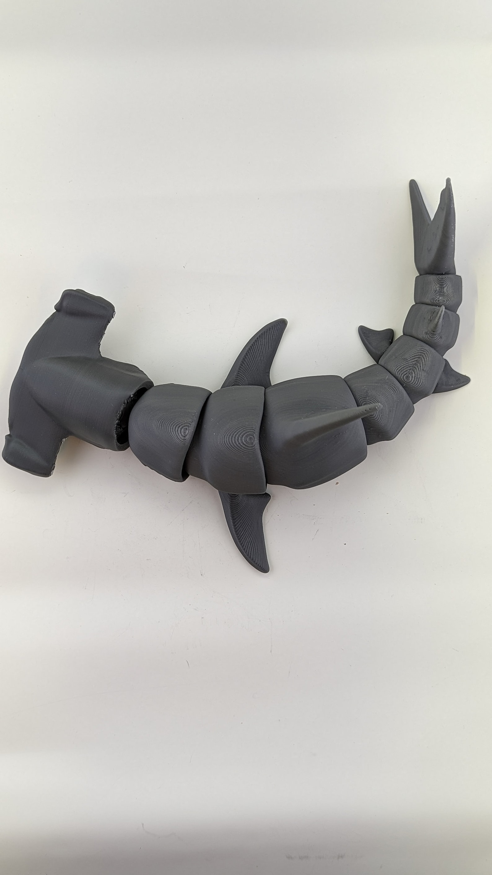 Unique 3D Printed Articulated Hammerhead Shark Toy - Interactive and ...