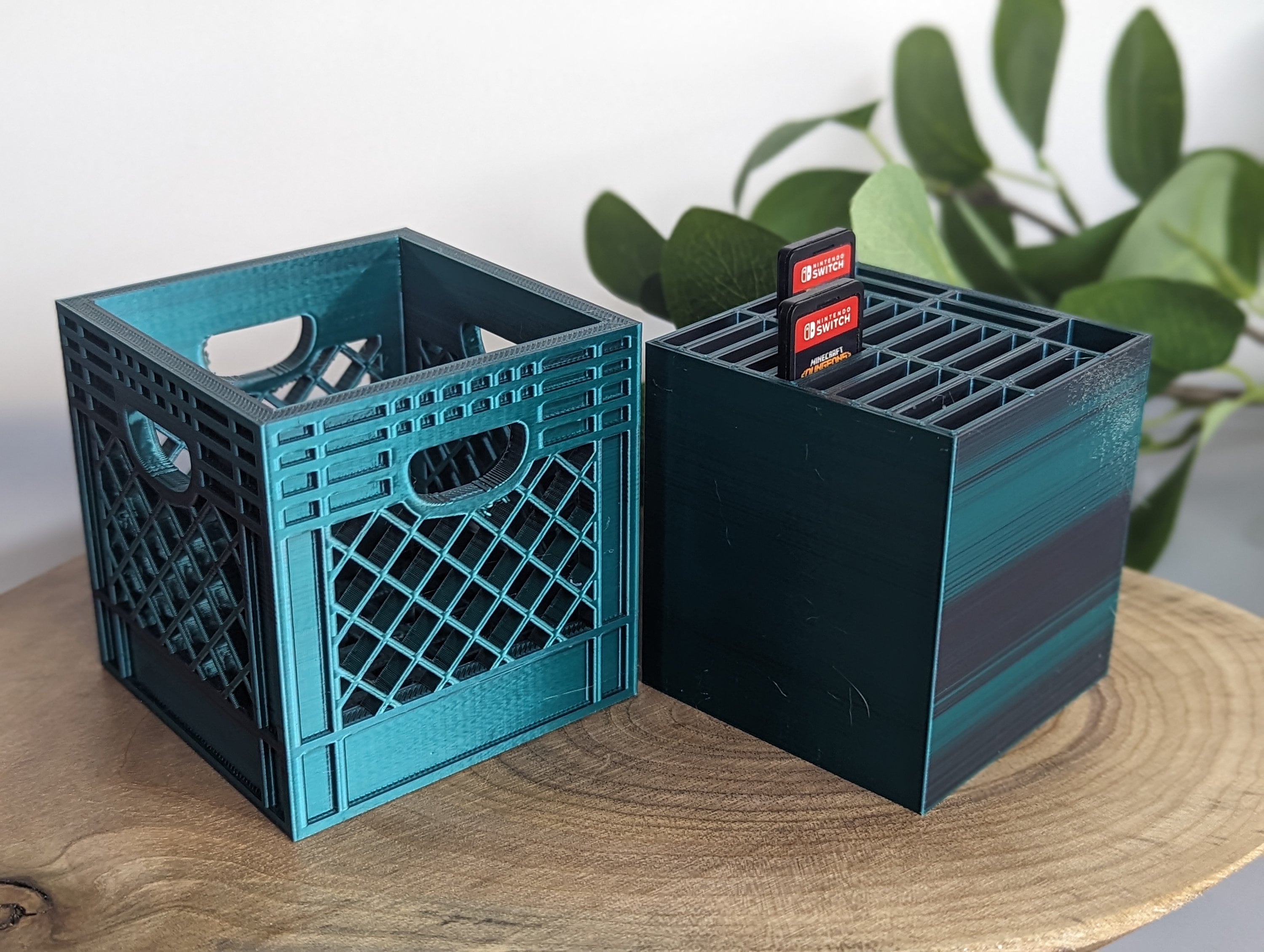 Mini Milk Crate Organizer Large Size 3D Printed Pen Holder, Office ...