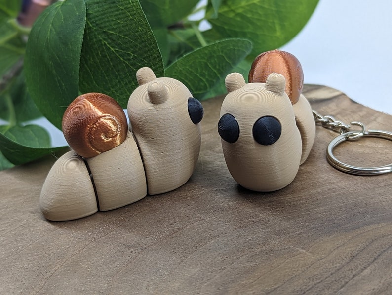 Adorable Snail Articulating Fidget Toy or Keychain - Discounted ...
