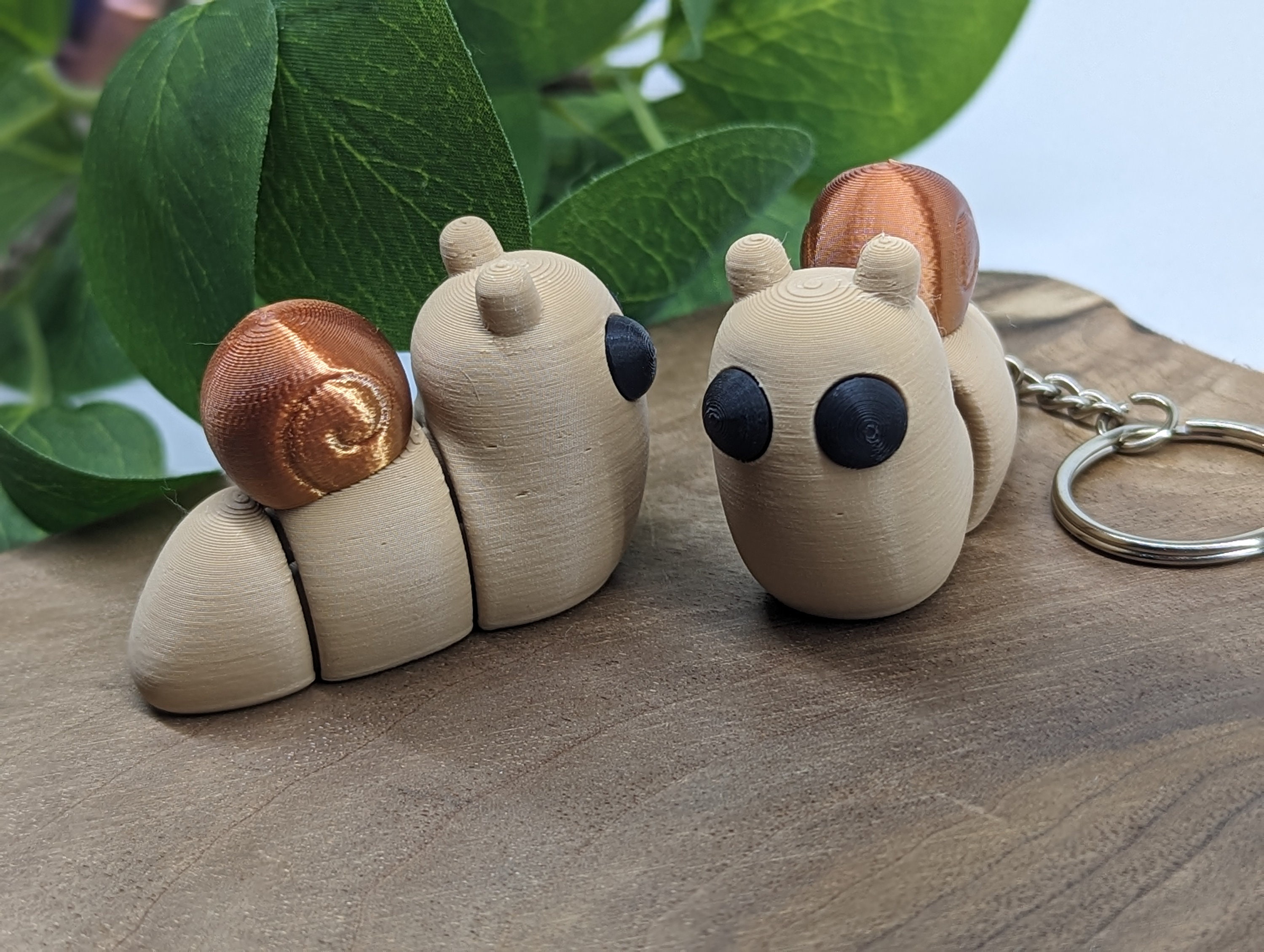 Adorable Snail Articulating Fidget Toy or Keychain - Etsy