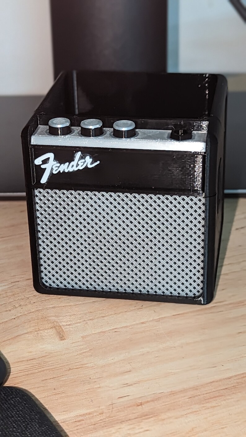 3D Printed Guitar Amplifier Pen Cup for Your Studio Office - Etsy