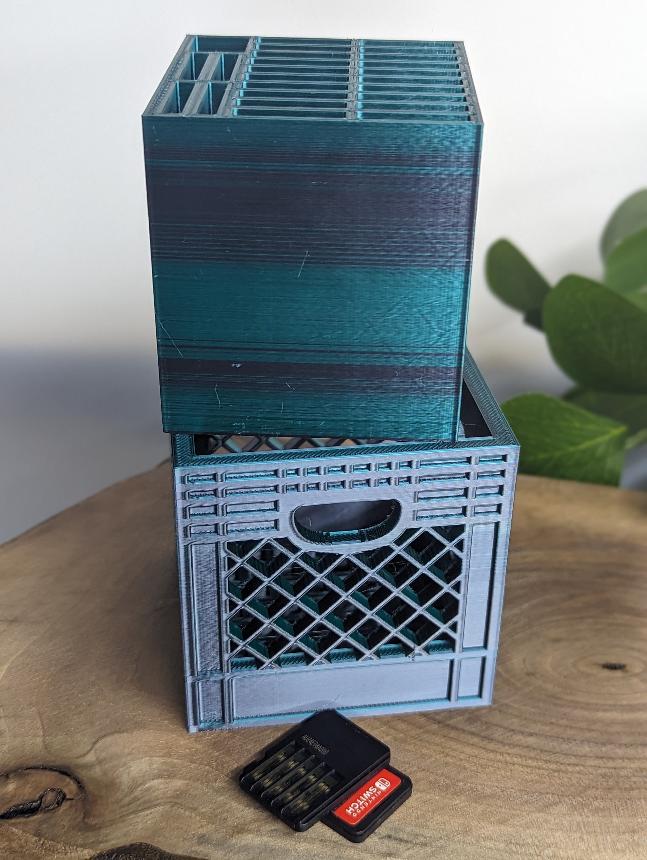 Mini Milk Crate Organizer Large Size 3D Printed Pen Holder, Office ...