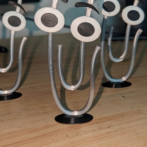 CLIPPY 3d Printed Desk or Office Decorations, Throw Black to the ...