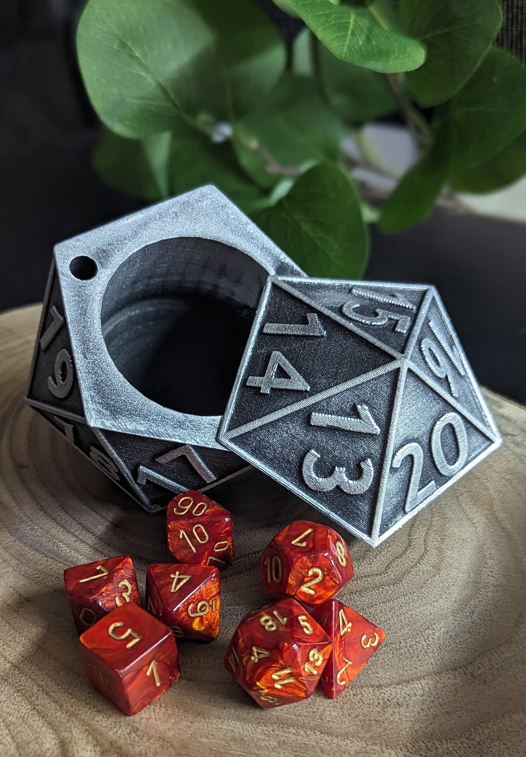 D20 Dice Box | Ring Box| of Holding| +5 to Luck | Discounted Shipping ...