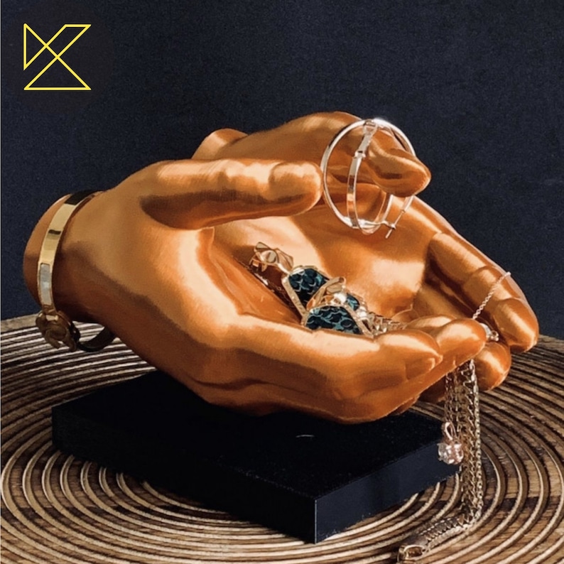 Cupped Hands Holding Sculpture - A Touch of Elegance for Any Decor ...