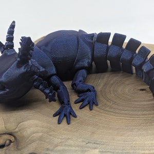 Big SMILE Axolotl Toy| Articulated Stress Relief | 3D Printed Worry Pet ...