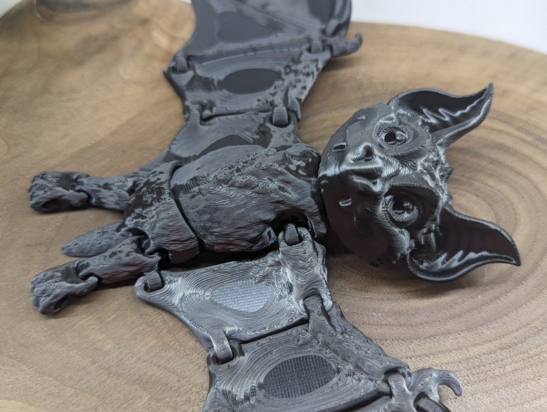 Adorable 3D Printed Articulated Bat Toy - Perfect for Bat Lovers ...