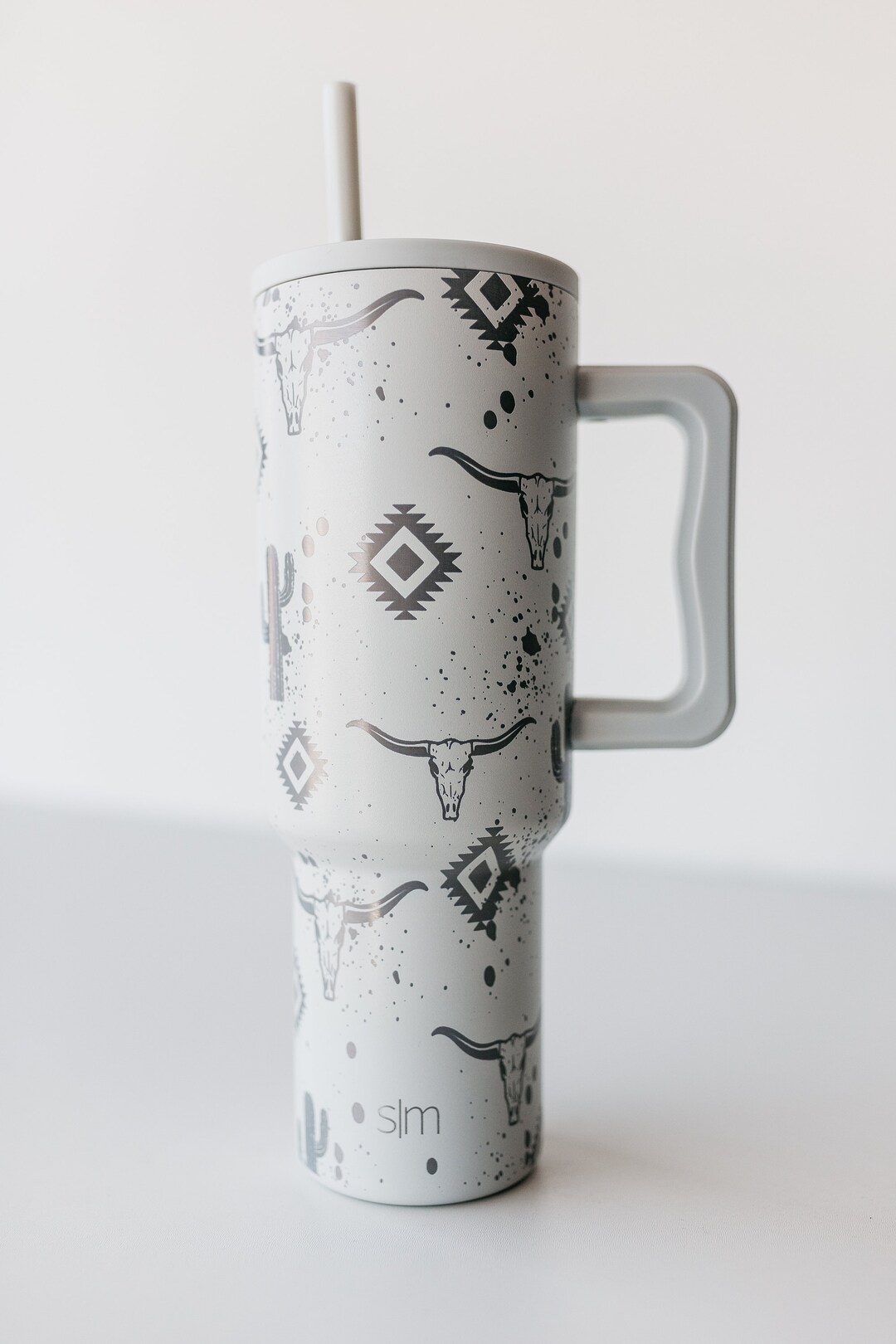 Simple Modern 40oz Trek Tumbler | South Western Aztec Engraved Design ...