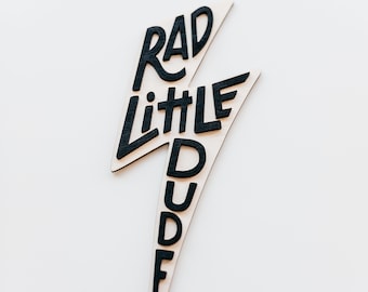 Rad Little Dudes Sign - Etsy