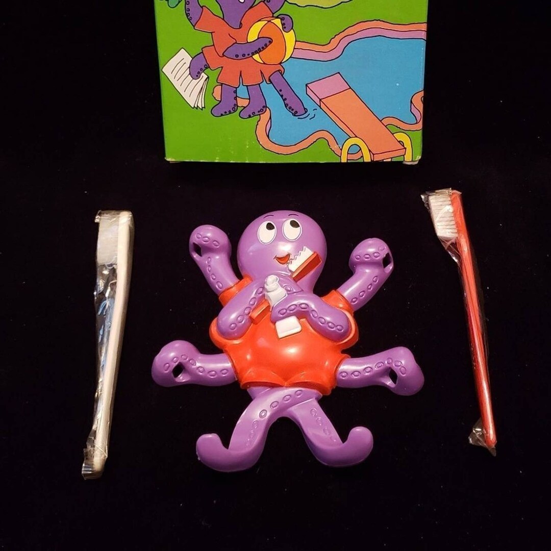 Vintage avon outraged Octopus Toothbrush Holder - Etsy