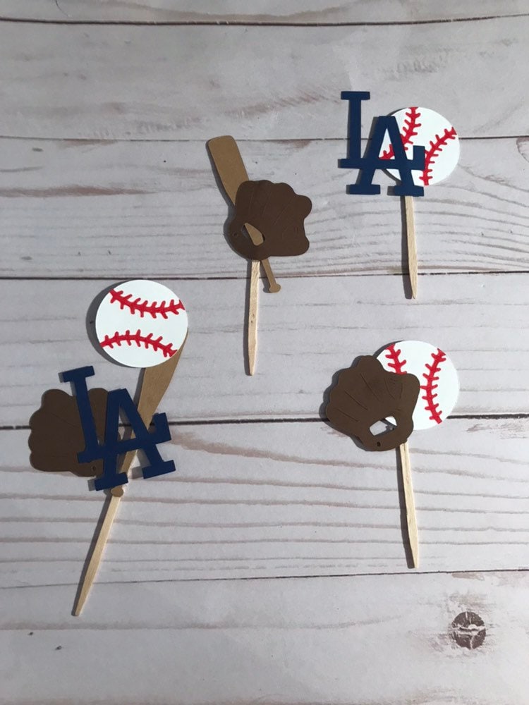 Sports Themed Cup Cake Toppers - Etsy