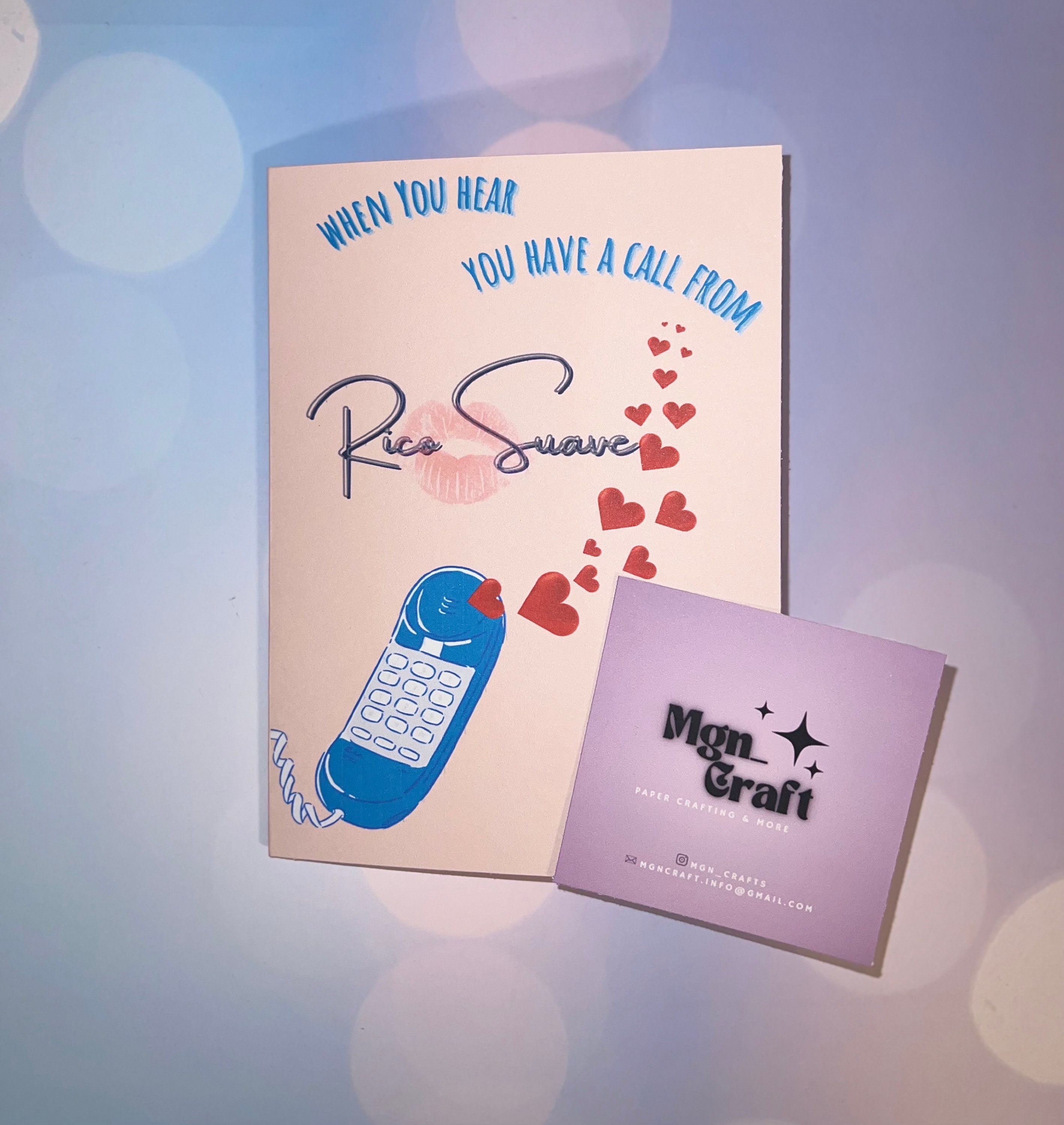 15 Min Call Card Relationships Prison Wife/gf Romance - Etsy