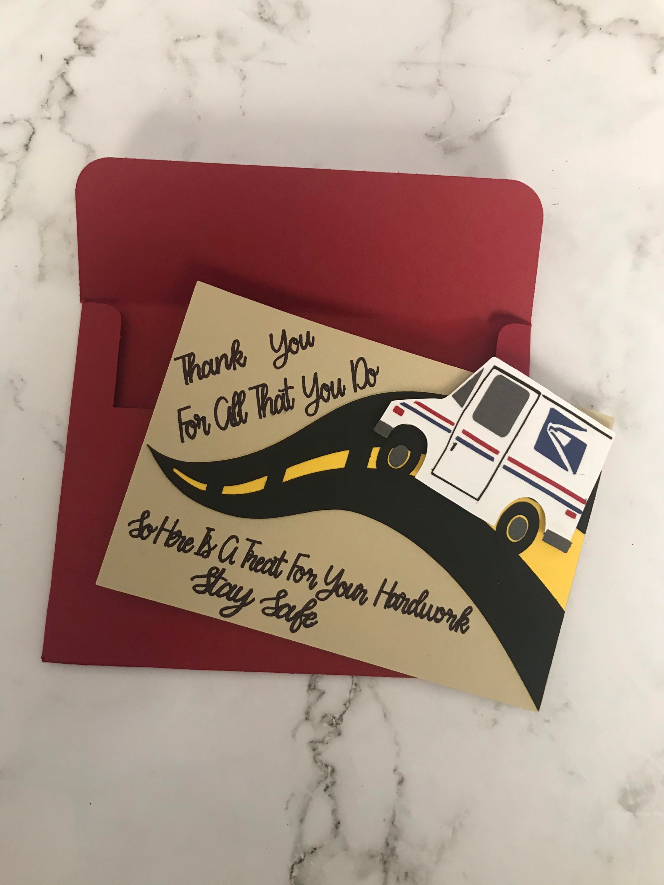 USPS Thank You Card - Etsy
