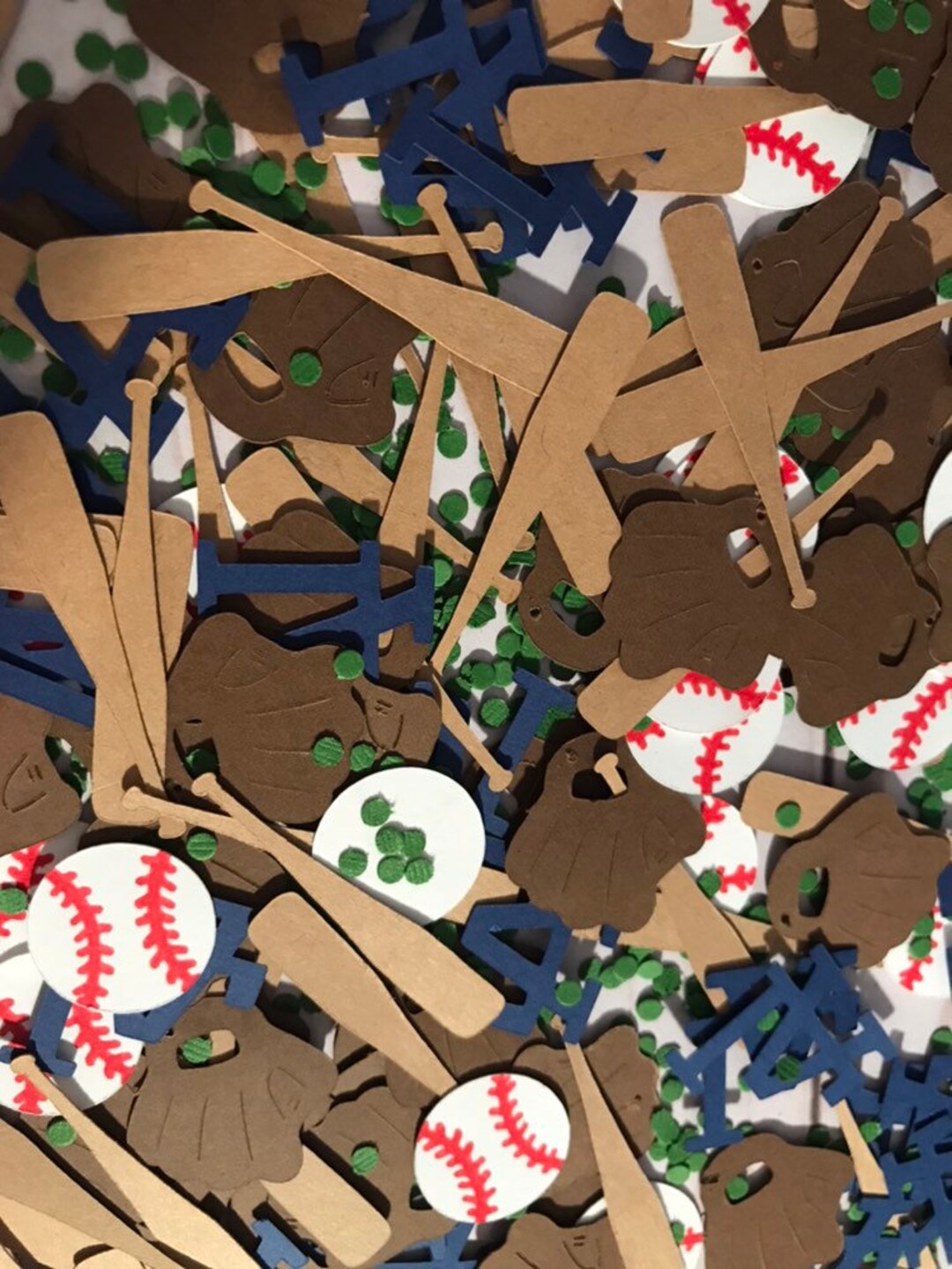 Baseball Confetti - Etsy