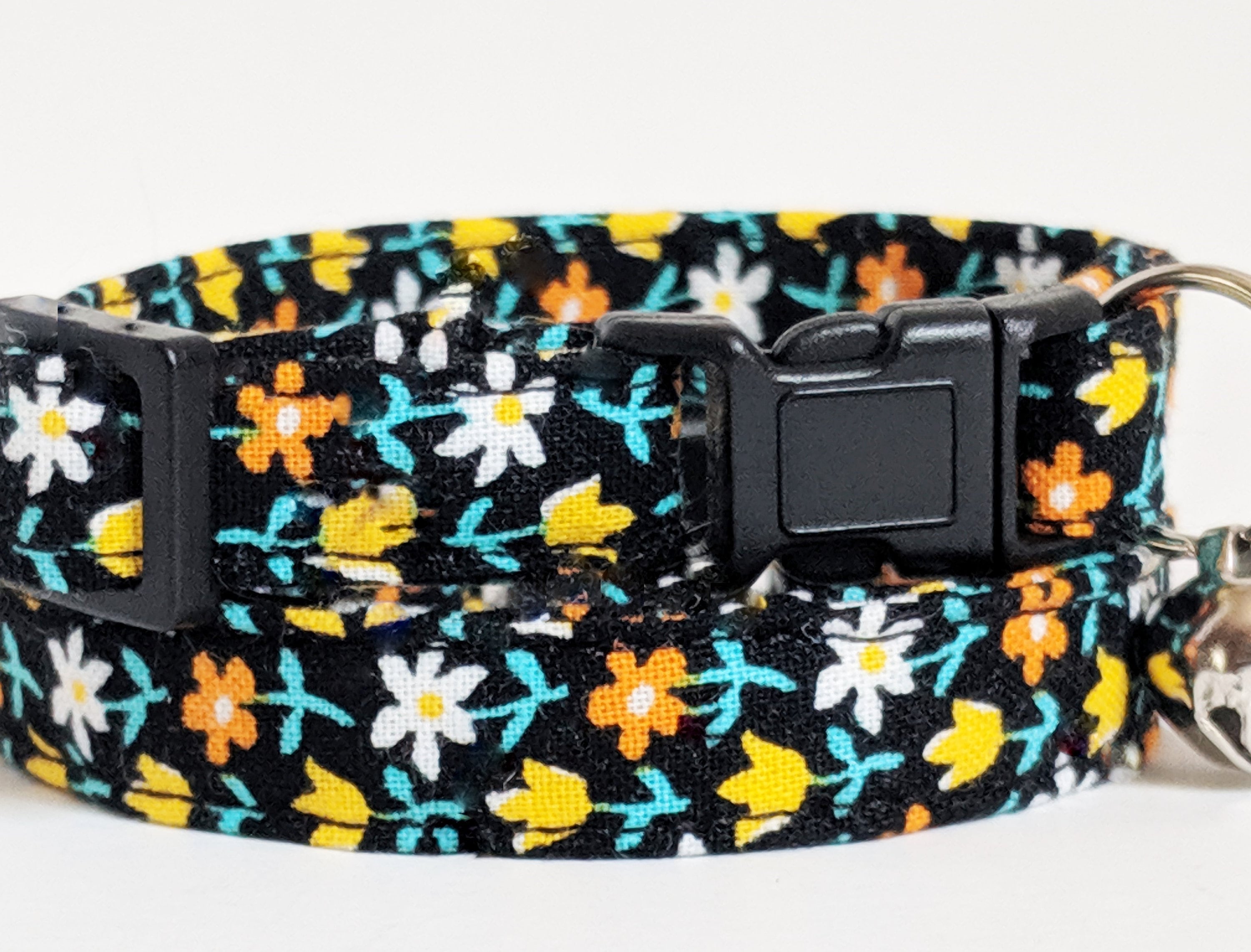 Fabric Cat Collar Kitten Collar Colorful Cat Collar With - Etsy